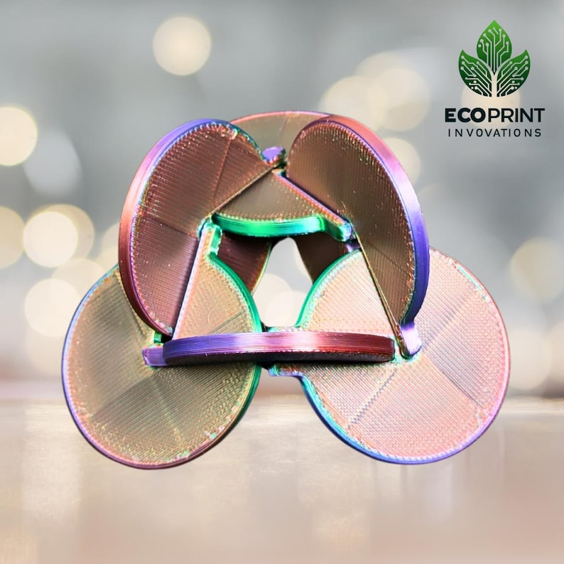 3D Printed Twister Fidget Toy – Sensory Puzzle, Stress Relief - Etsy