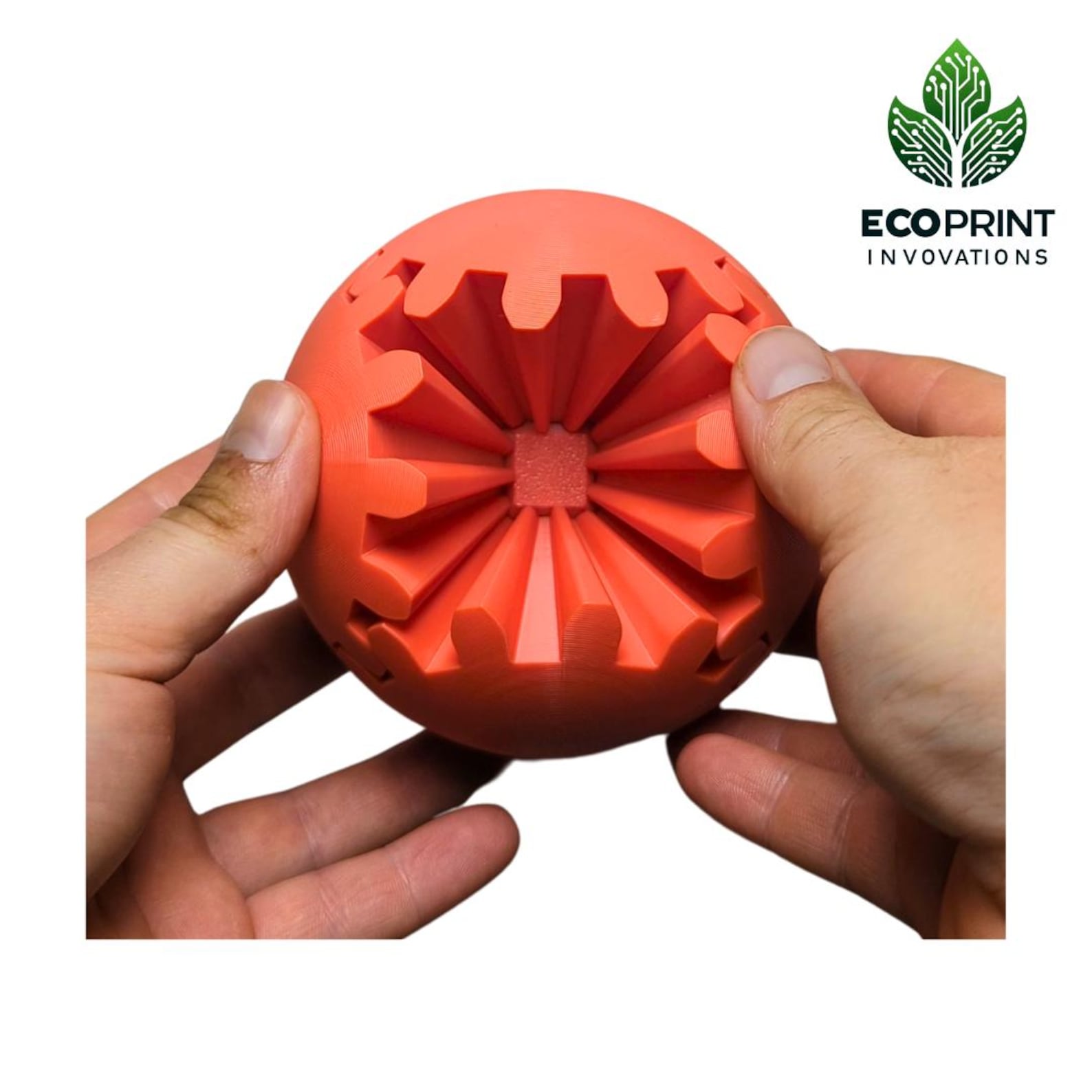 3D Printed Giant Fidget Gear Ball - the Whirling Wonder Stress Reliever ...