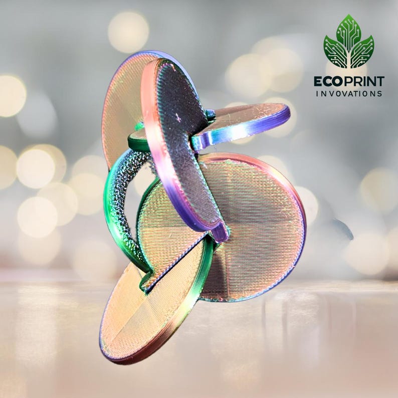 3D Printed Twister Fidget Toy – Sensory Puzzle, Stress Relief - Etsy