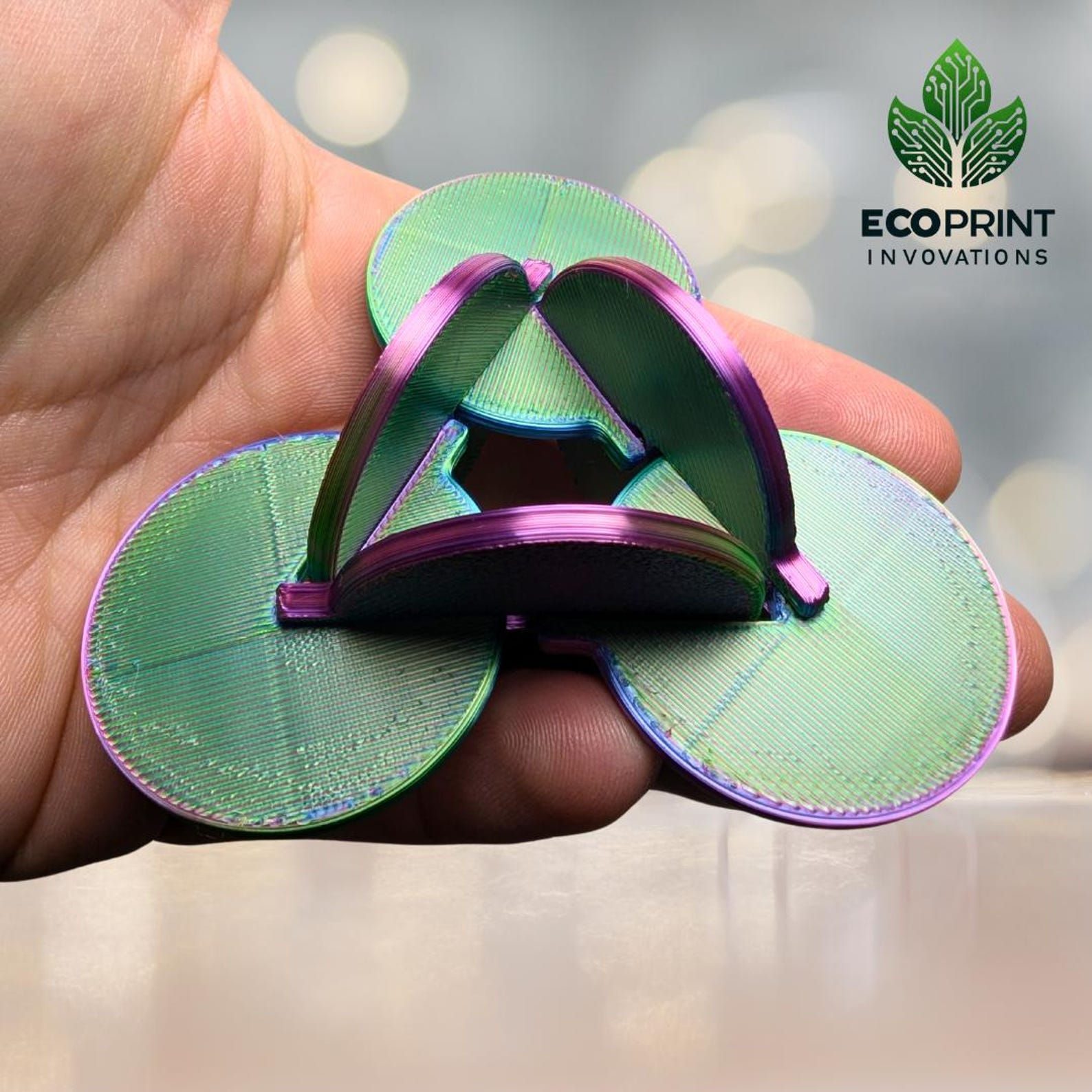 Twister Fidget Toy - Multicolour 3D Printed Sensory Aid for ADHD ...