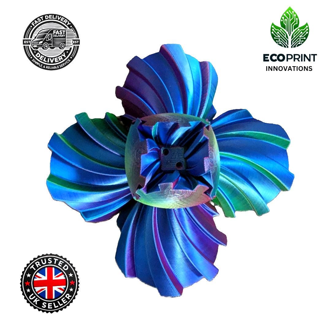 Multicolour Gear Twister Fidget Ball - A Unique and Captivating Toy - Etsy