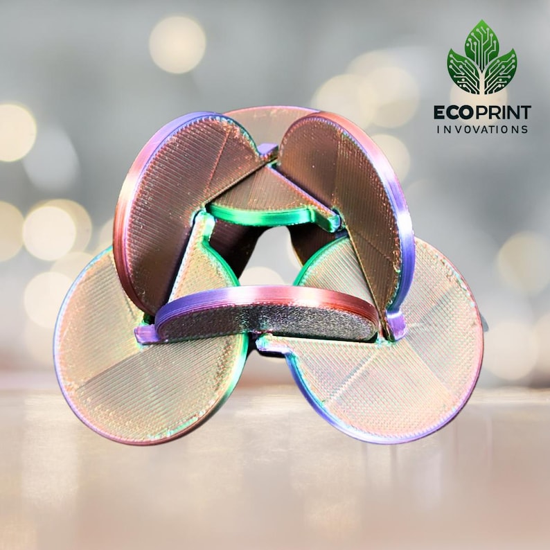 3D Printed Twister Fidget Toy – Sensory Puzzle, Stress Relief - Etsy