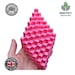 Pink Flexi Grid Fidget Toy - 3D Printed Stress Relief, Flexible Sensory ...