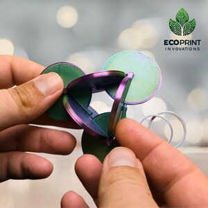 Twister Fidget Toy - Multicolour 3D Printed Sensory Aid for ADHD ...