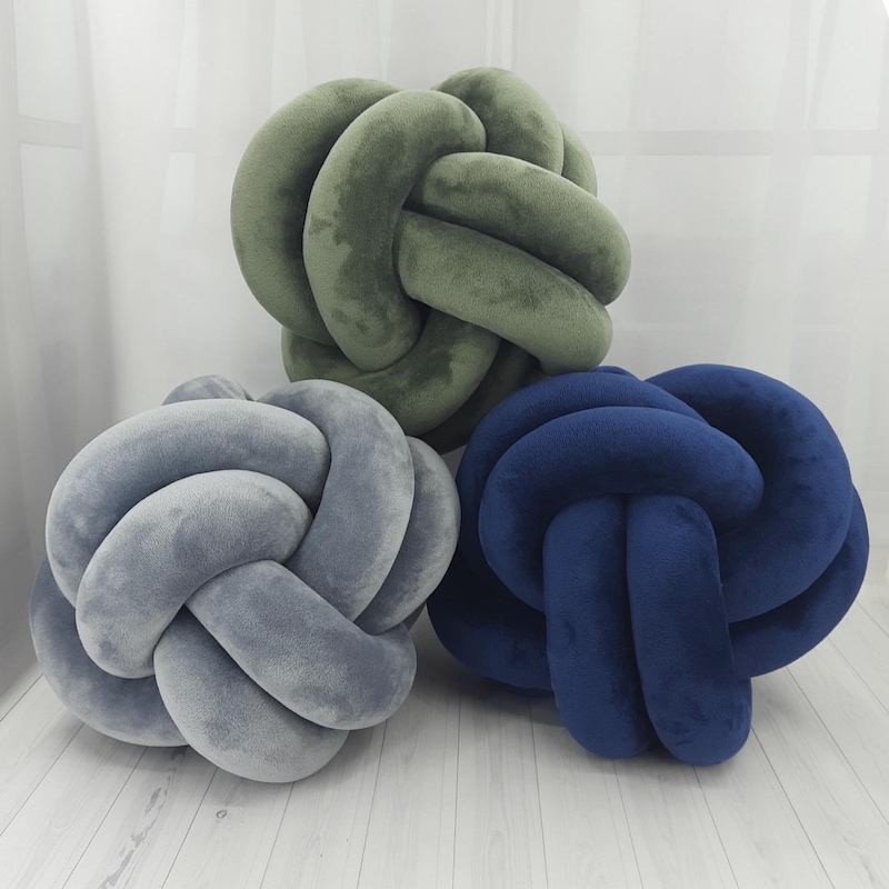Knot Pillow - Etsy