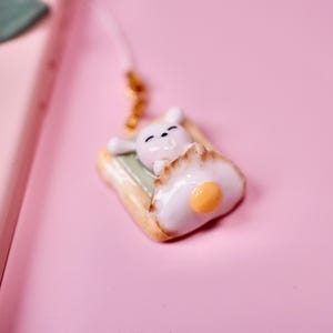 LIMITED EDITION! Kawaii Maltese and Breads Keychains | Waffles ...