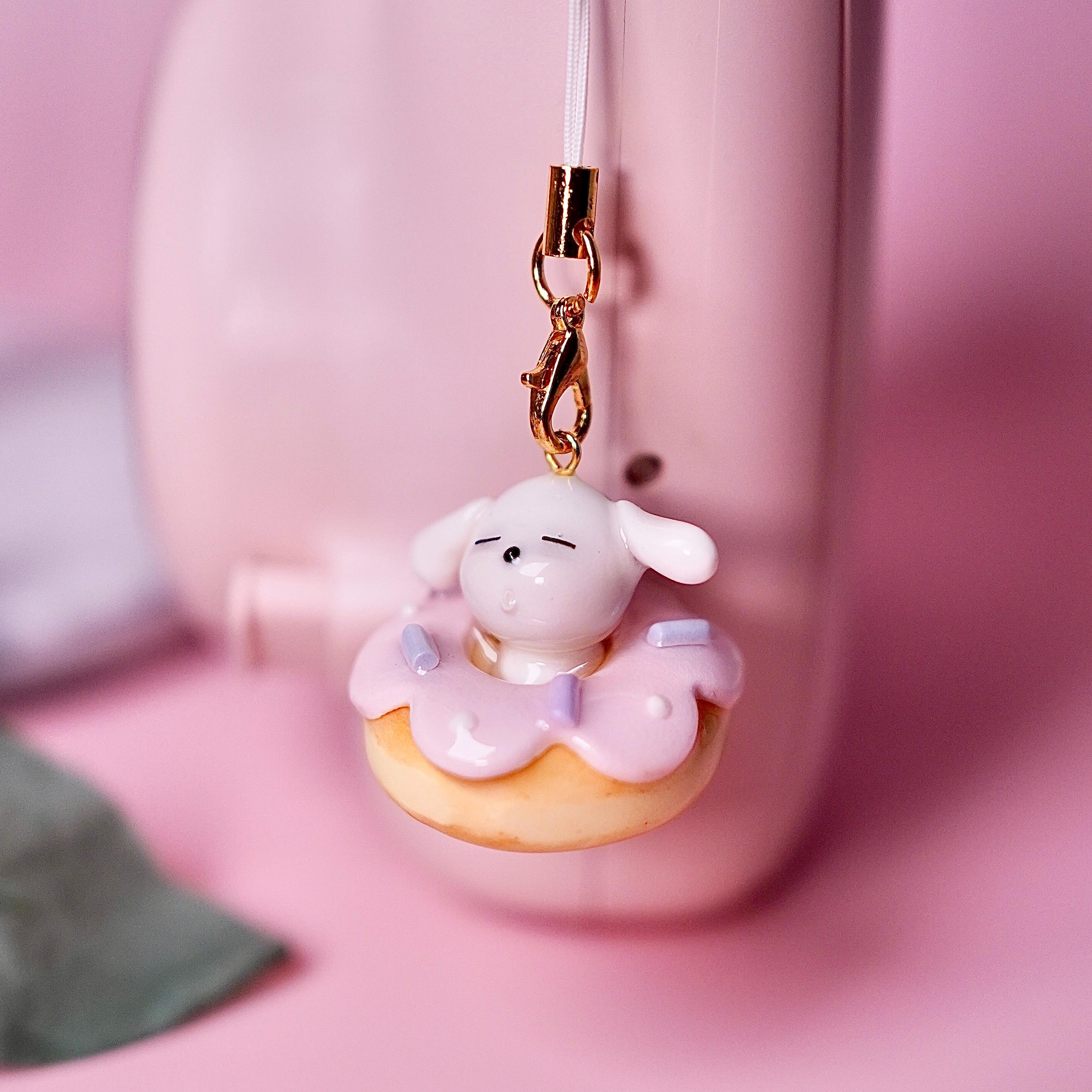 LIMITED EDITION! Kawaii Maltese and Breads Keychains | Waffles ...