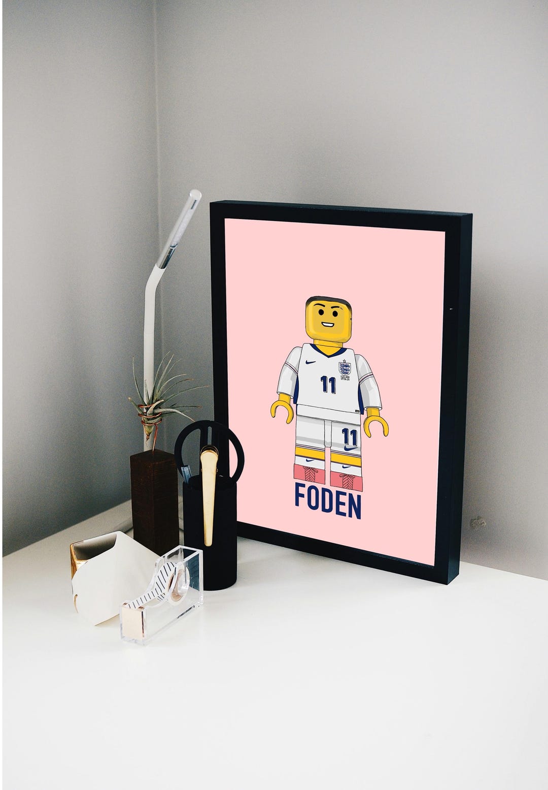 Phil Foden Minifigure - Unique Soccer Player Gift - Etsy