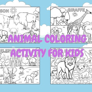 Coloring Pages, Animal Coloring Pages, Animal Jungle Coloring Pages ...