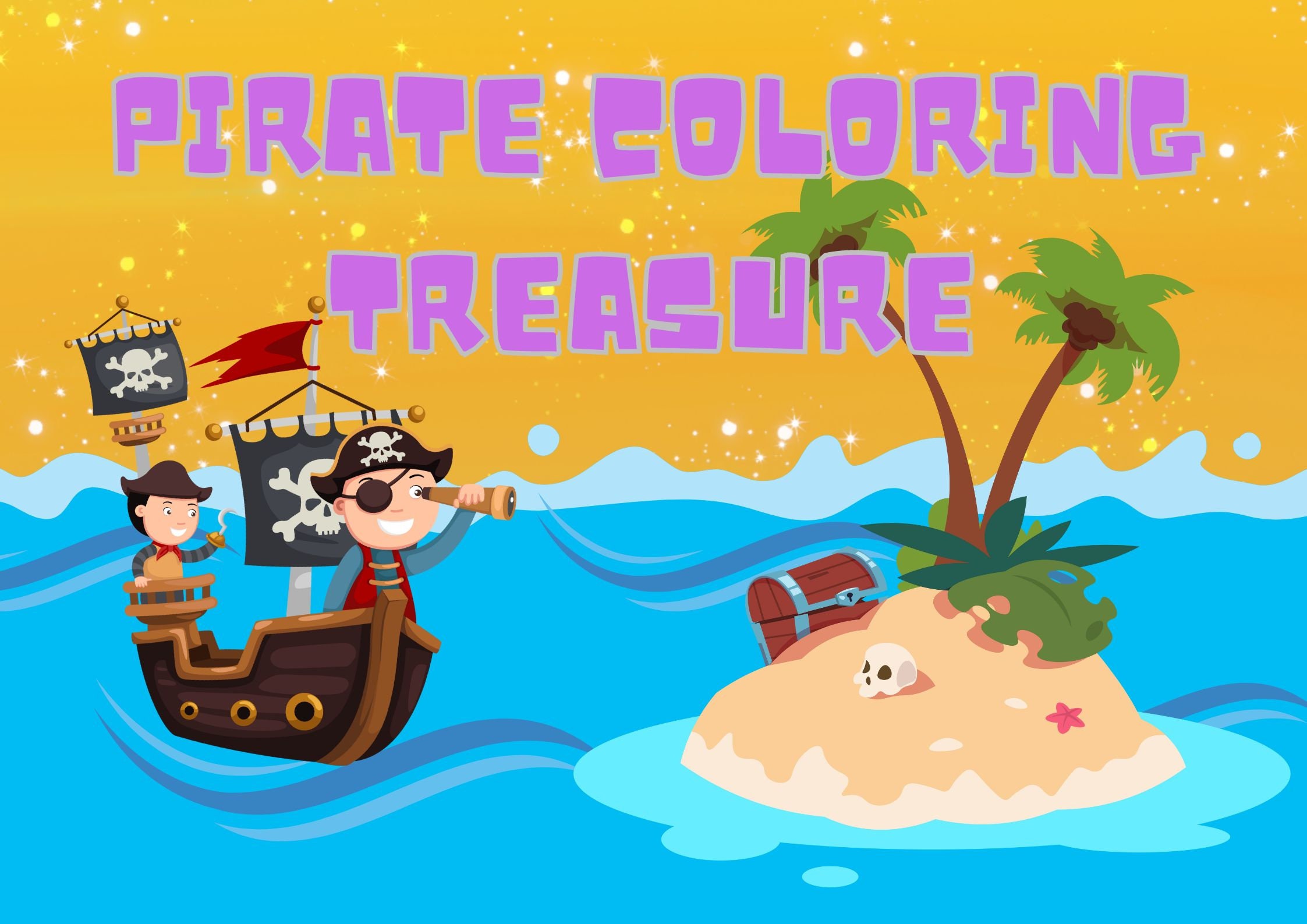Coloring Pages, Pirate Coloring Pages, Treasure Island, Treasure Hunts ...