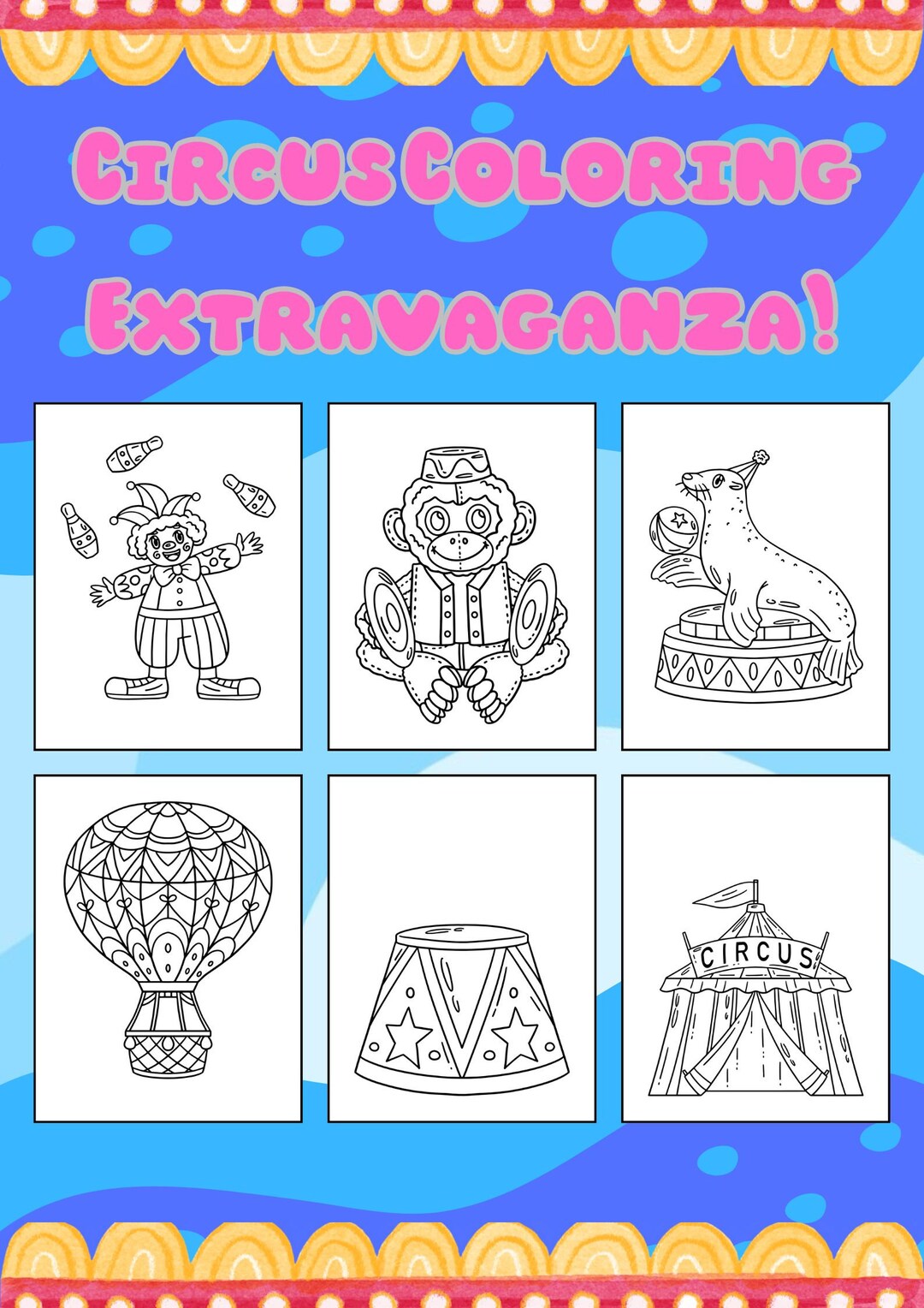 Coloring Pages, Circus Coloring Pages, Circus Acrobat Coloring Pages ...