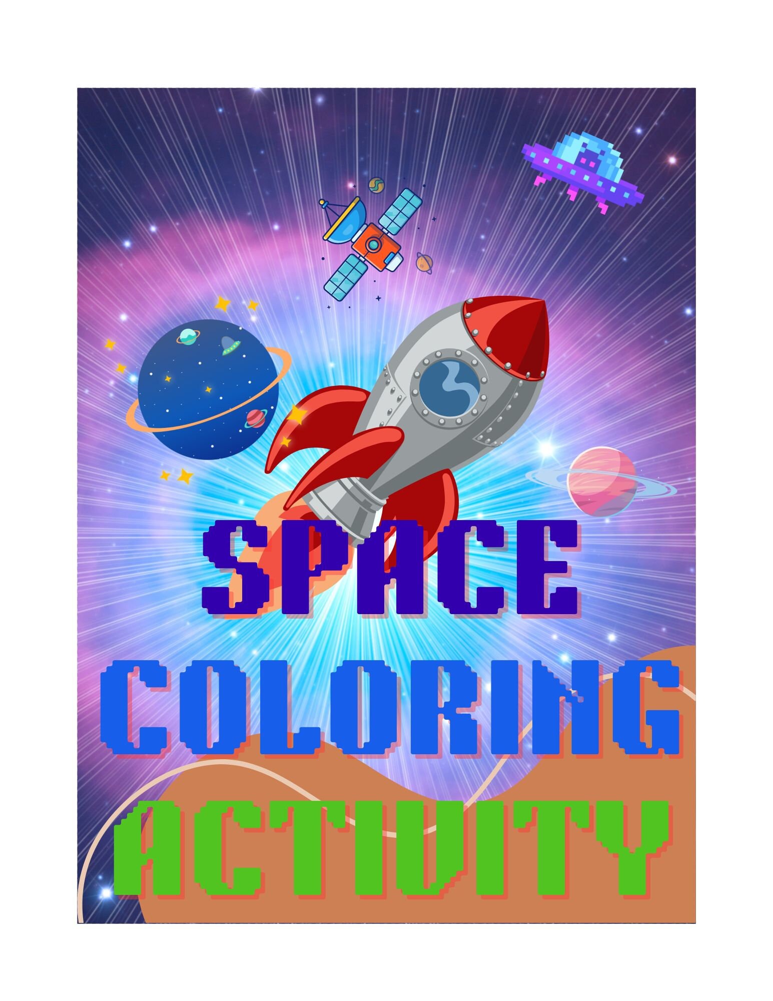 Coloring Pages, Space Spaceship Coloring Pages, Astronaut Coloring ...