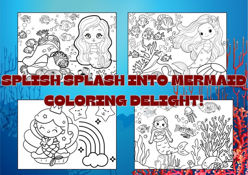 Coloring Pages, Mermaid Coloring Pages, Fairytale Coloring Pages ...