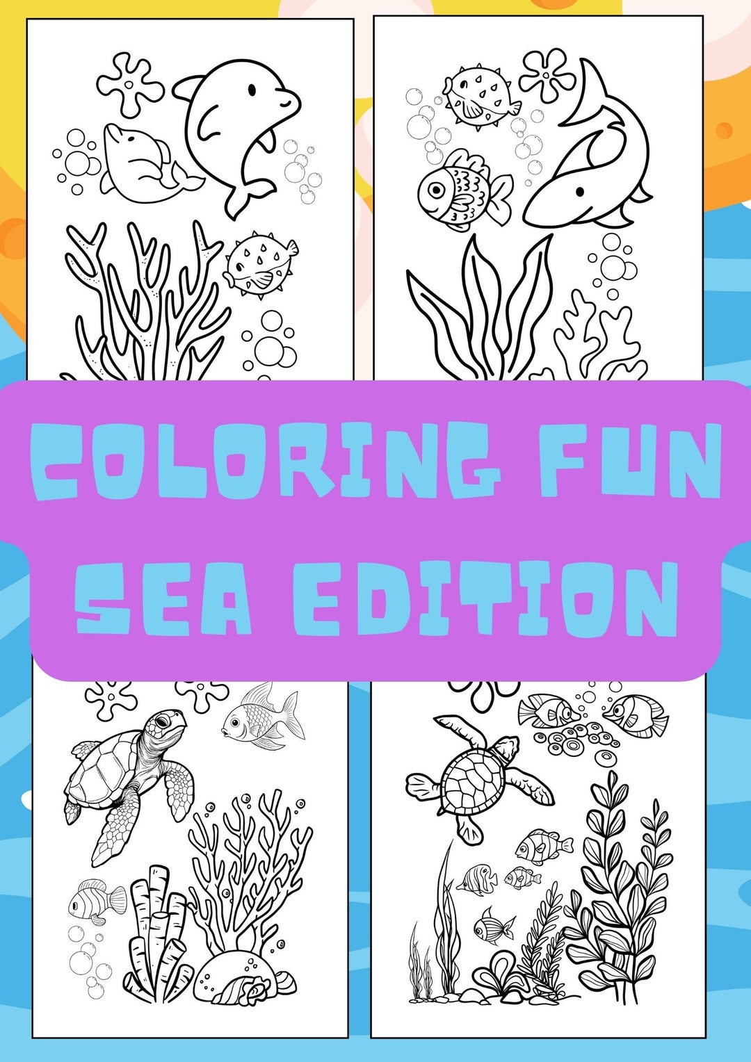 Coloring Pages, Sea Coloring Pages, Under the Sea Coloring Pages, Ocean ...