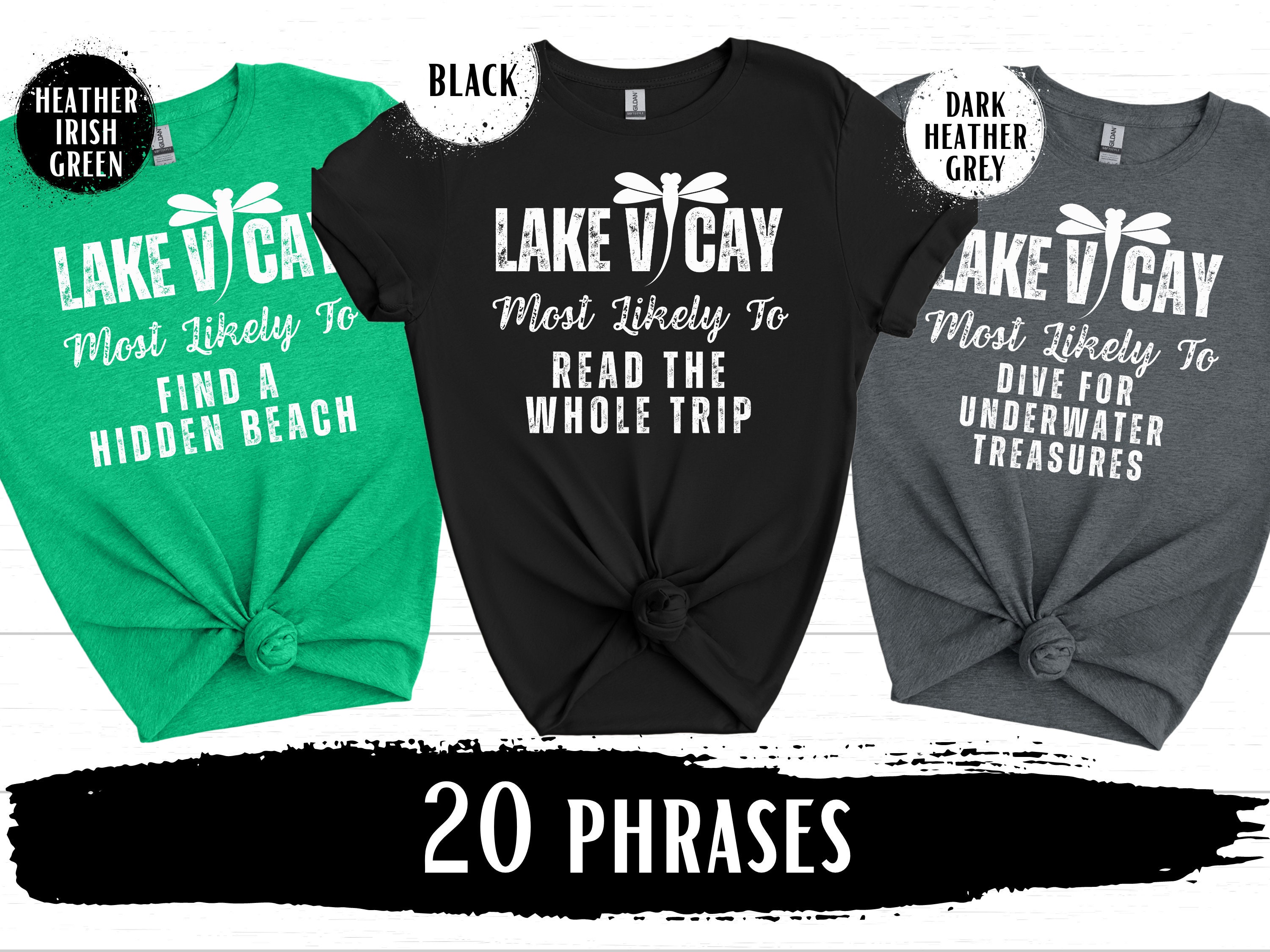 Family Lake Vacation Shirts, Funny Lake Shirts, Lake Crew, Lake Trip Tshirt, Lake Birthday Shirt ...