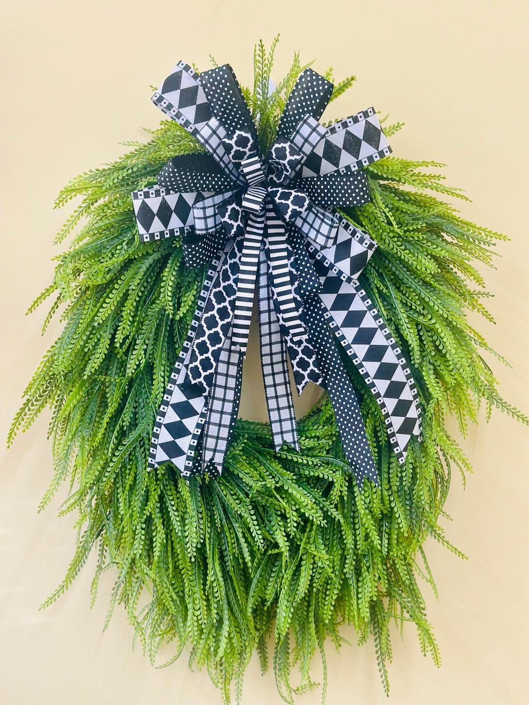Bead Grass Wreath | Everyday Bead Grass Wreath | Gift Ideas Mom Her New ...