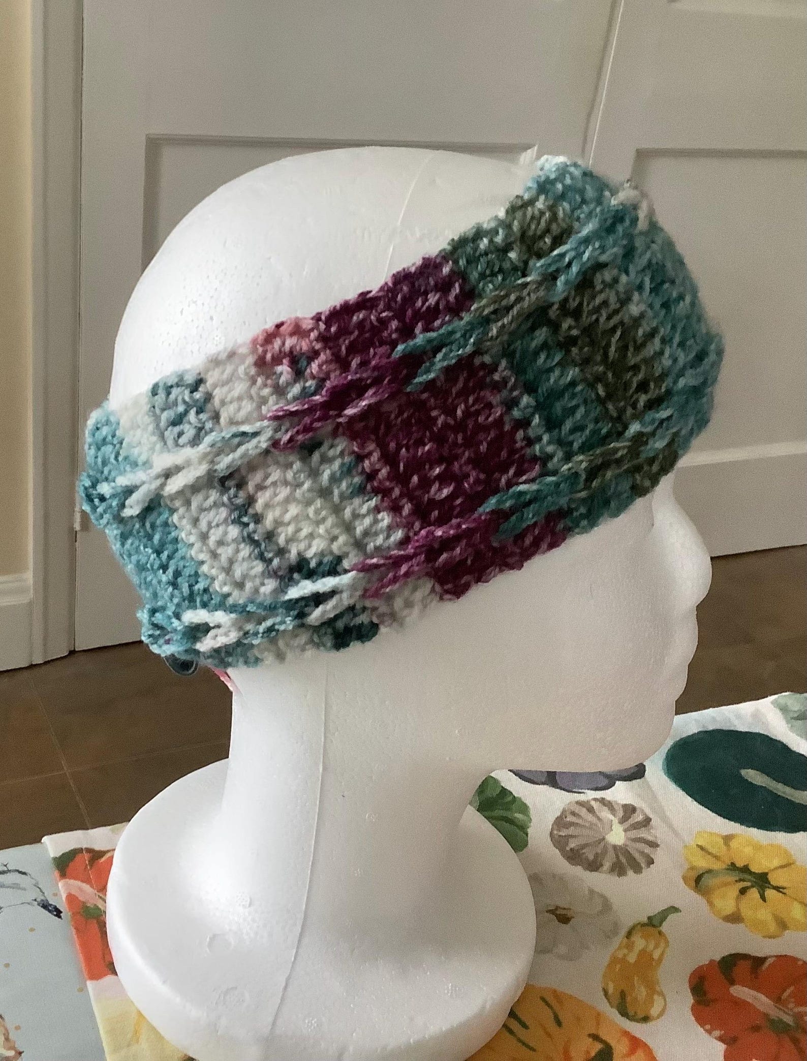 Crochet Jacob’s Ladder Ear Warmers - Etsy
