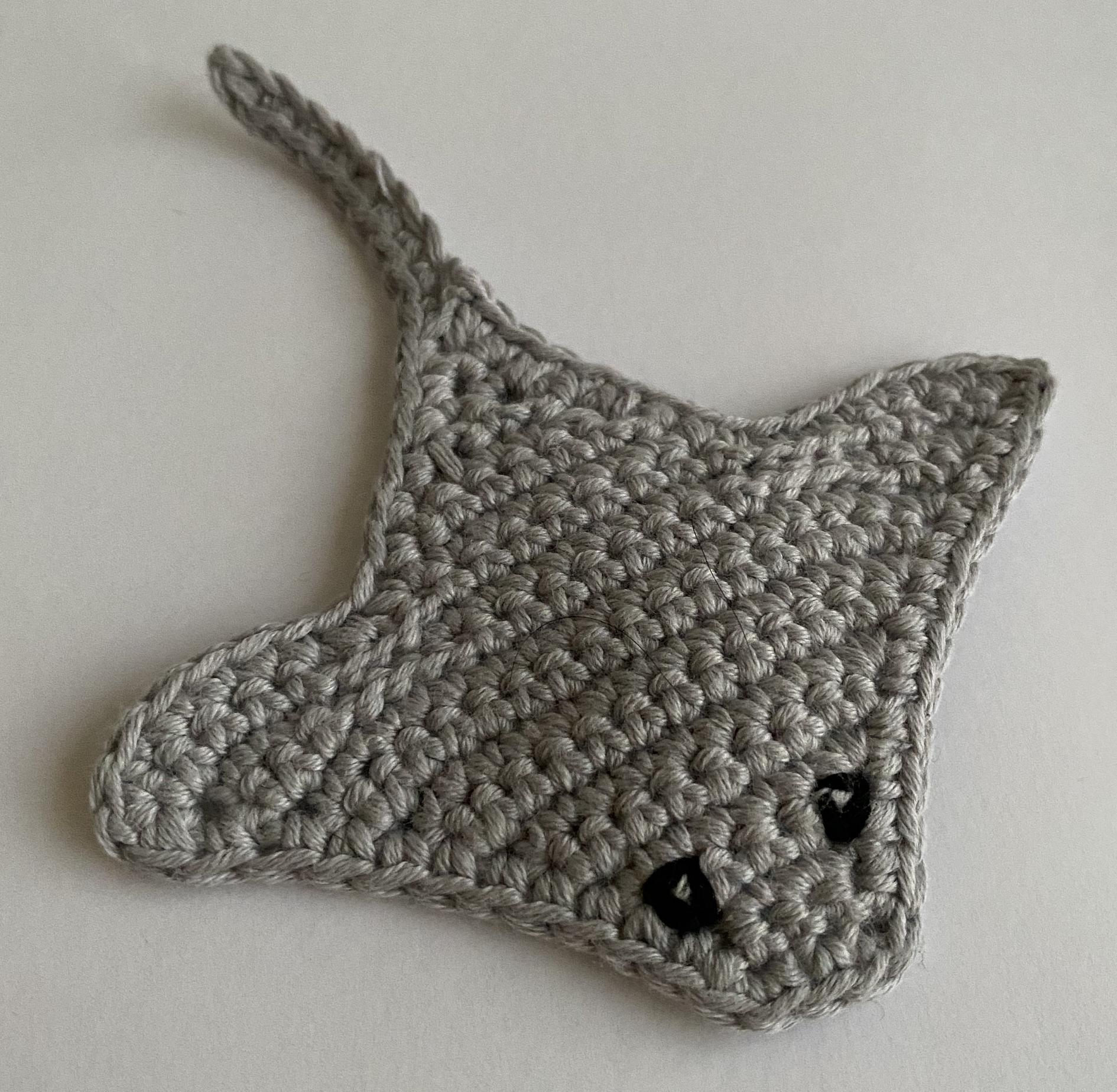 Stingray Crochet Pattern, Stingray Appliqué, Sea Motif, Crochet Motif ...