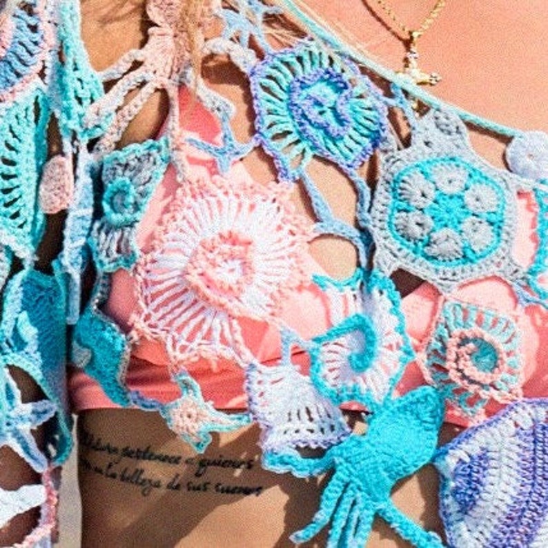 PDF - Summer Top CROCHET PATTERN for Beginners, Beach Cover Up, Plus ...