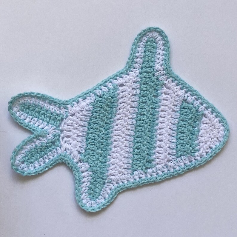 Fish Crochet Pattern, Sealife Crochet Collection, Sea Motif, Appliqué ...