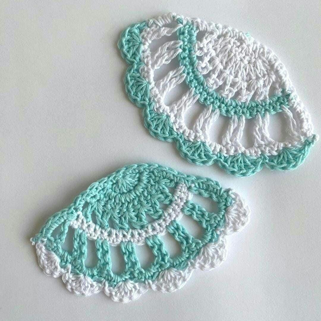 Shell Crochet Pattern, Seashell Appliqué, Sea Motif, Sealife Crochet ...