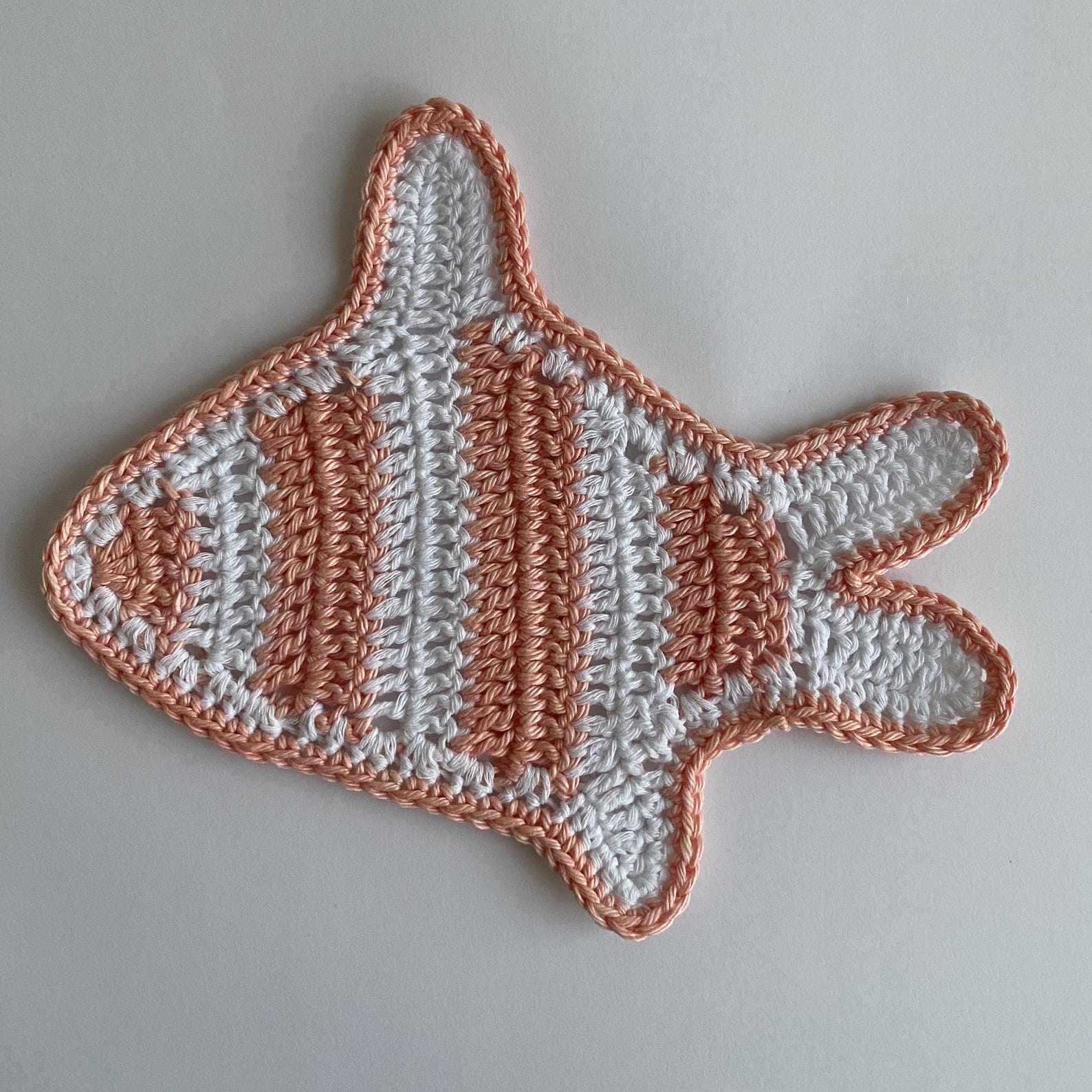 Fish Crochet Pattern, Sealife Crochet Collection, Sea Motif, Appliqué ...
