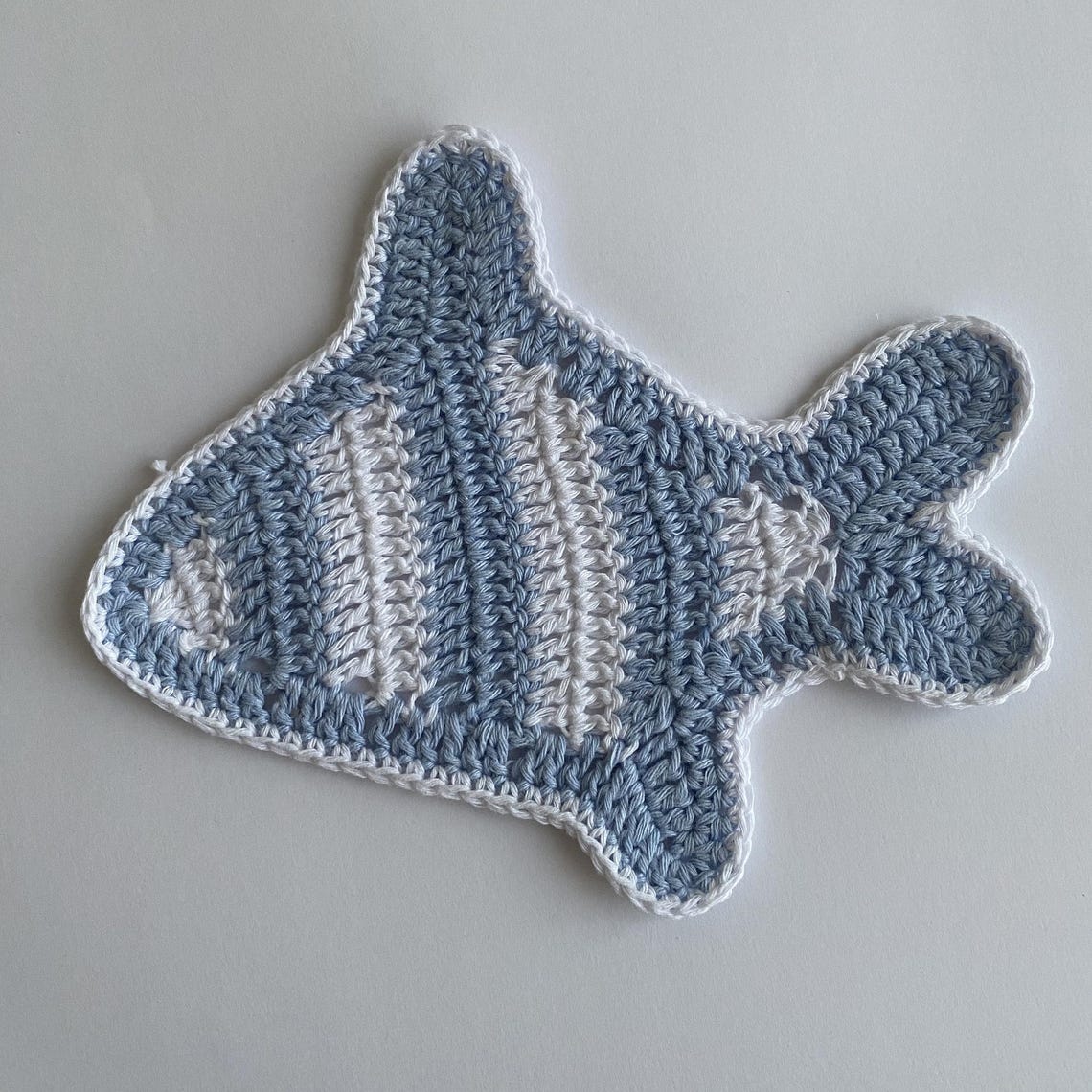 Fish Crochet Pattern, Sealife Crochet Collection, Sea Motif, Appliqué ...