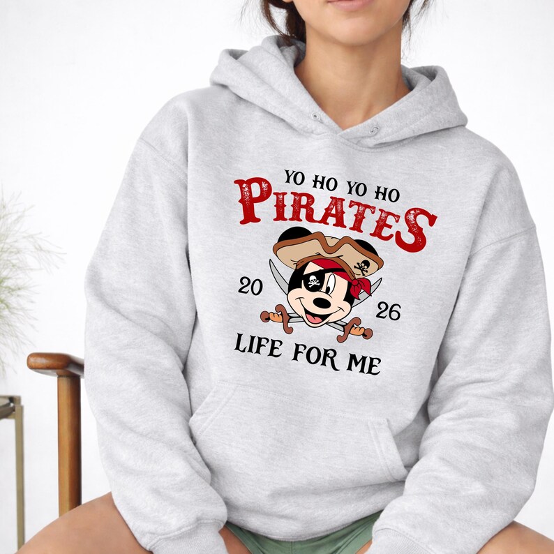 Disney Pirates Shirt 2026 Family Matching Shirts Yo Ho Pirates Life for ...