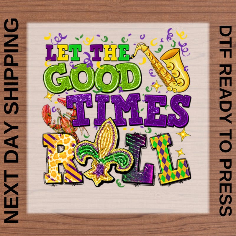 Let the Good Times Roll - Etsy