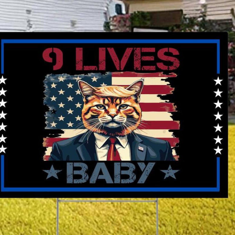 Cats for Trump Sign - Etsy