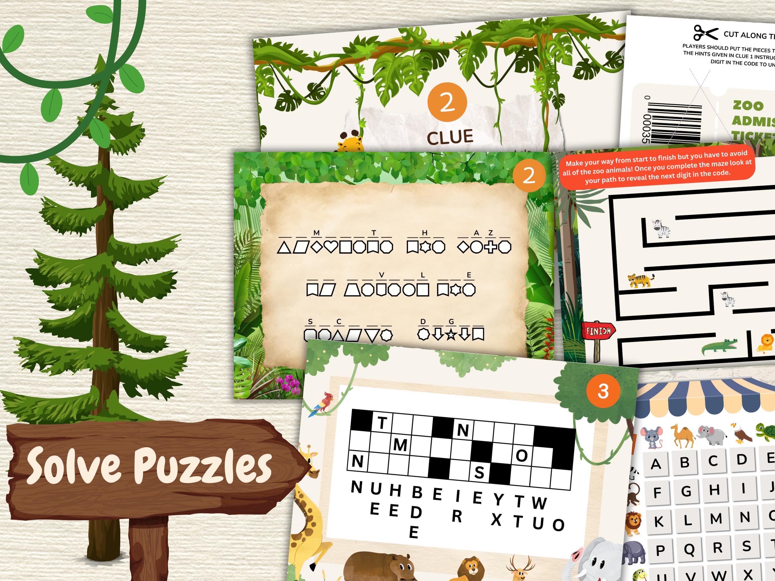 Zoo Escape Room Game: Fuel Kids' Imagination | Fun Educational ...