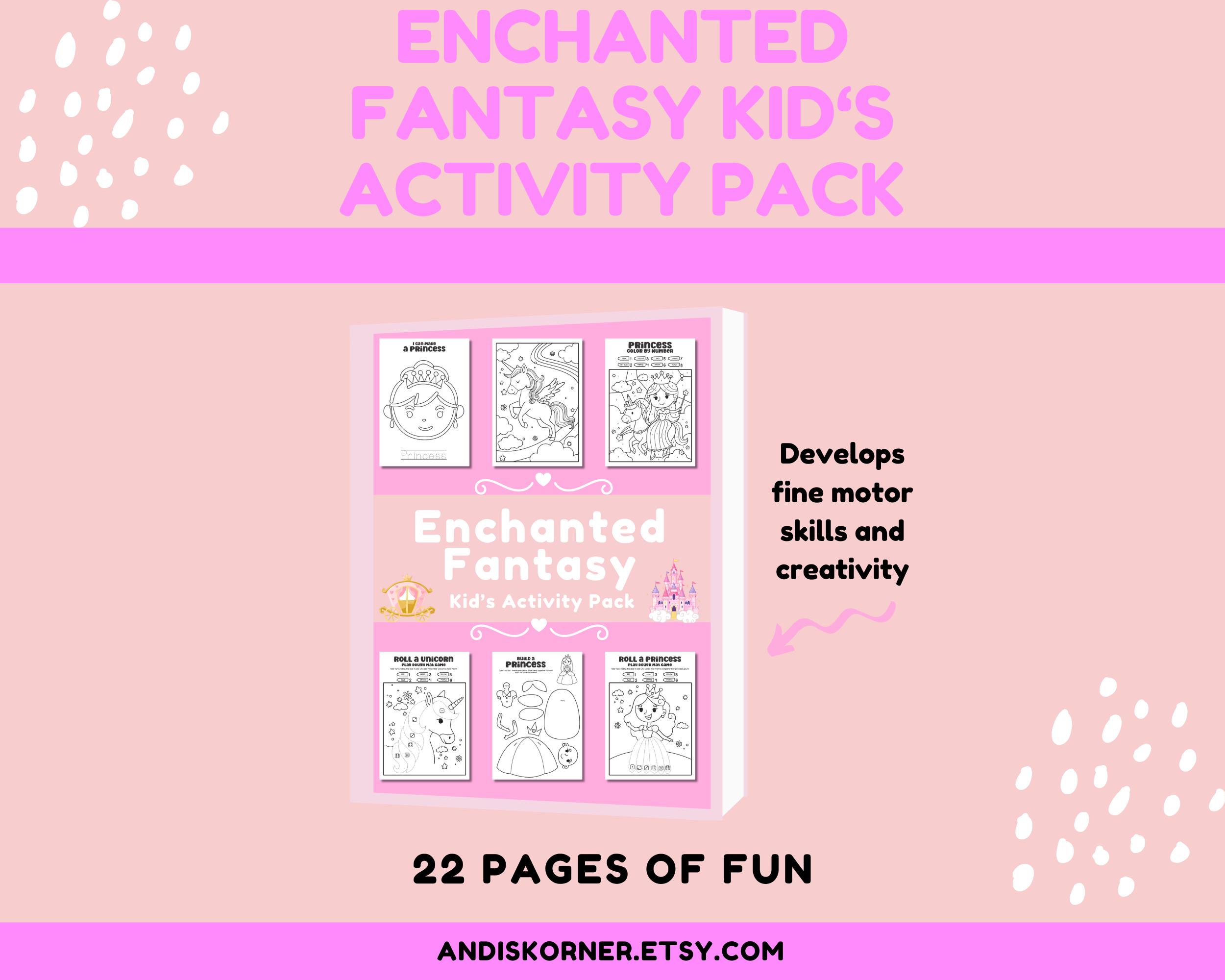 Princess Unicorn Activity Pack | Princess Unicorn | Activity Pack ...