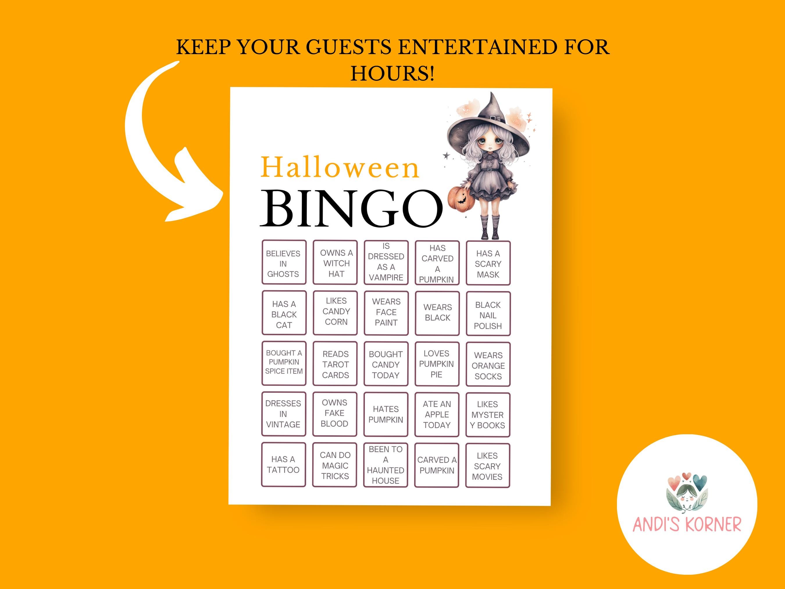 Spooky Halloween Party Games Pack | Fun for All Ages | Printable Games ...