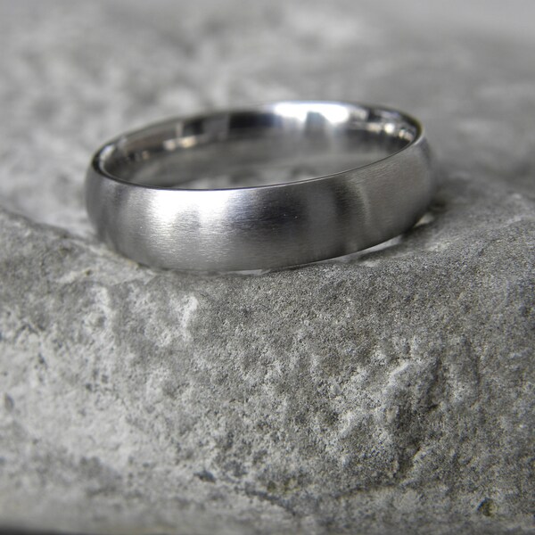 Matte Finish Ring - Etsy