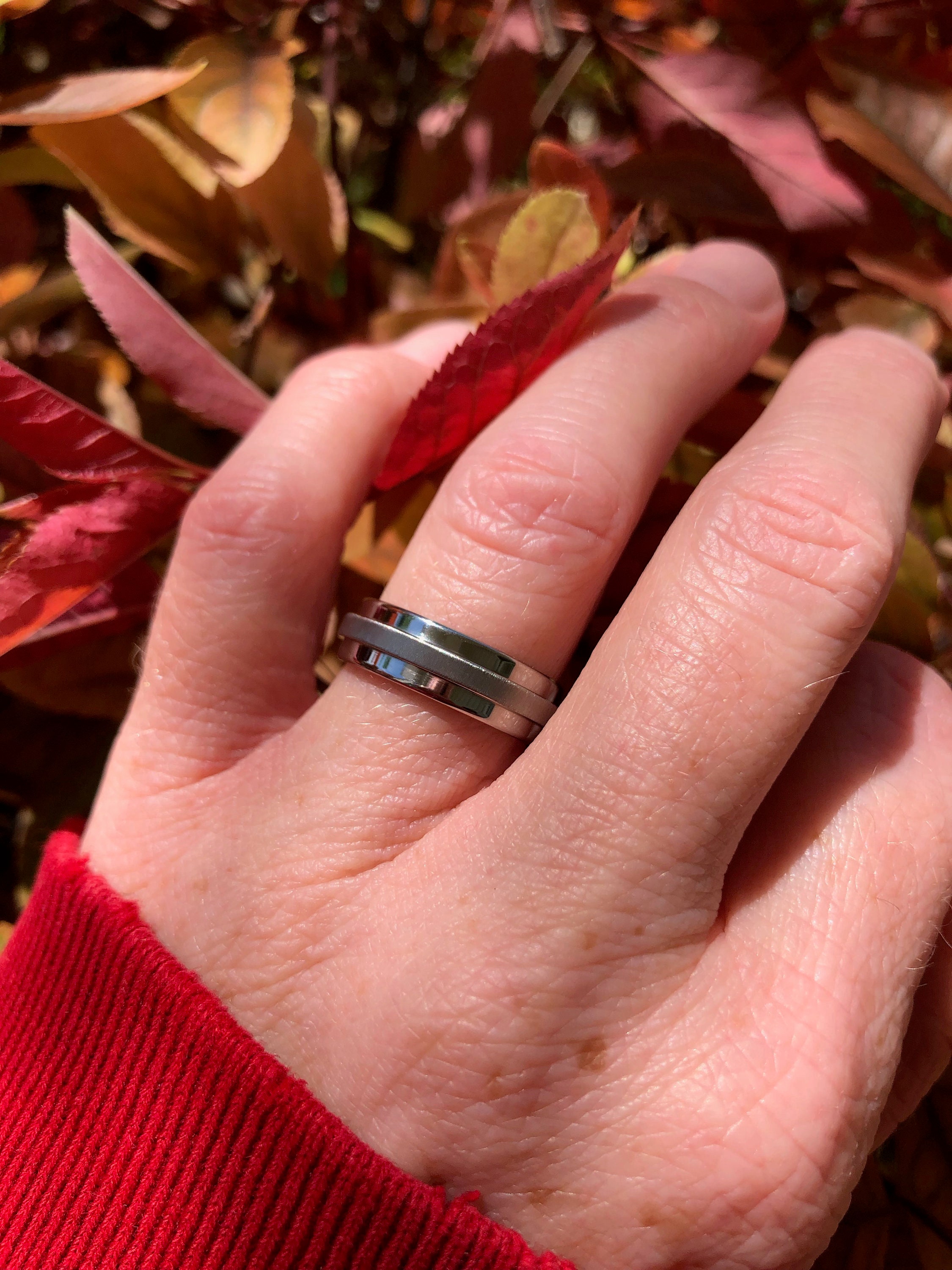 Matching Rings Wedding Set His and Hers Bands Anniversary | Etsy