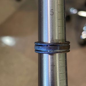 Heat Treated/colored Titanium Ring, 6mm Width, US 'big' Size 6.25 ...