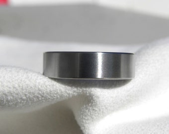 Satin Finish Ring | Etsy