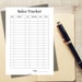 Sales Tracker Printable I Order Tracker I Side Hustle Sales Log I ...