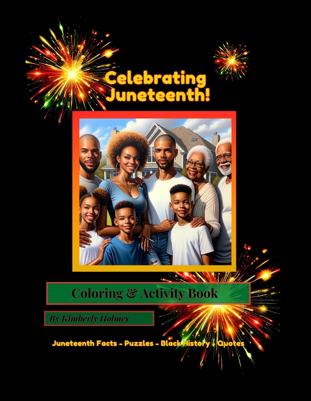 Celebrating Juneteenth Coloring Book - Etsy