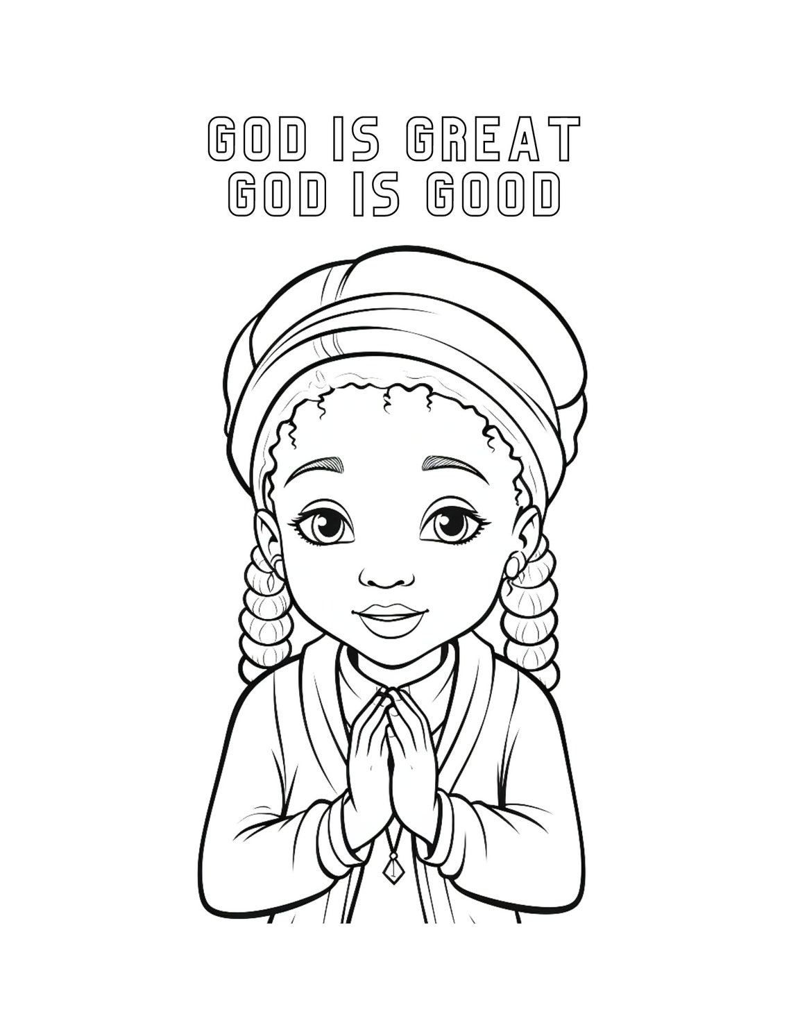 Brown Skin Girl Soulful Creations Coloring Book - Etsy