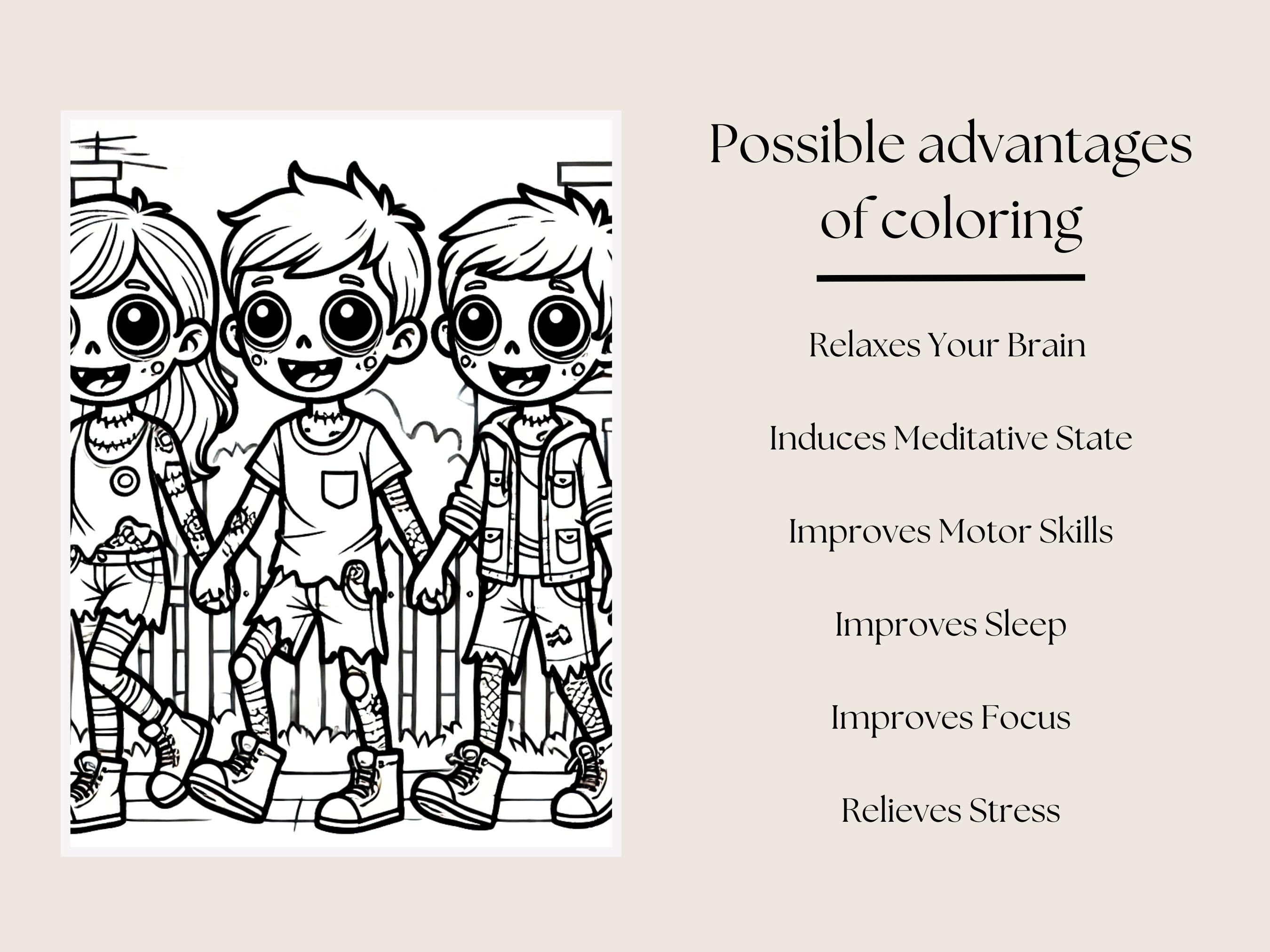 25 Halloween Coloring Pages for Kids Printable Halloween Activity Fun ...