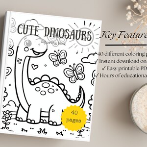 40 Cute Dinosaurs Coloring Pages, Dinosaurs Printable, Coloring ...