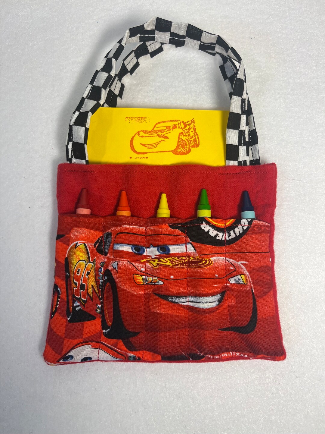 Lightning Mcqueen Crayon Bag - Etsy