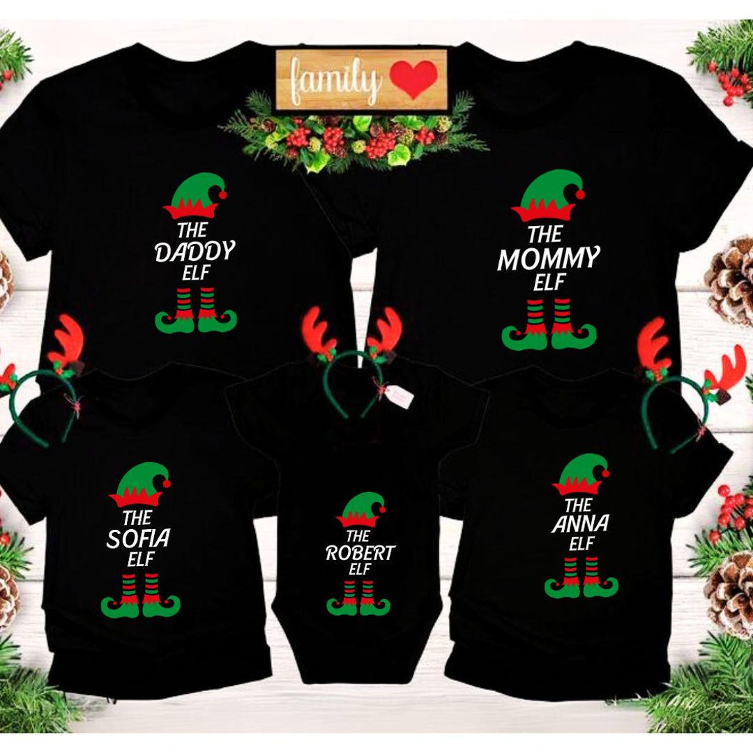 Custom the Elf Shirt, Custom Elf Shirt, Funny Christmas Shirt ...