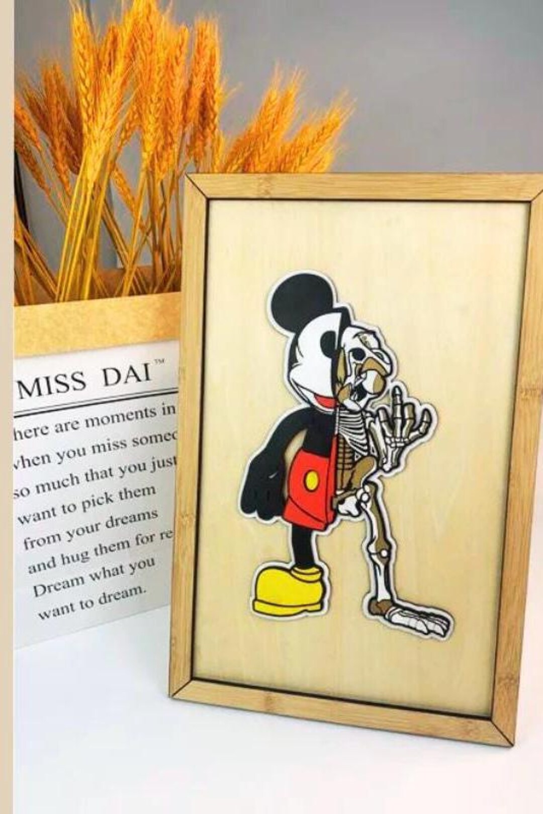 Skeleton Mouse Cartoon 3D Wood Puzzle Laser Cut Files, Layered Art ...