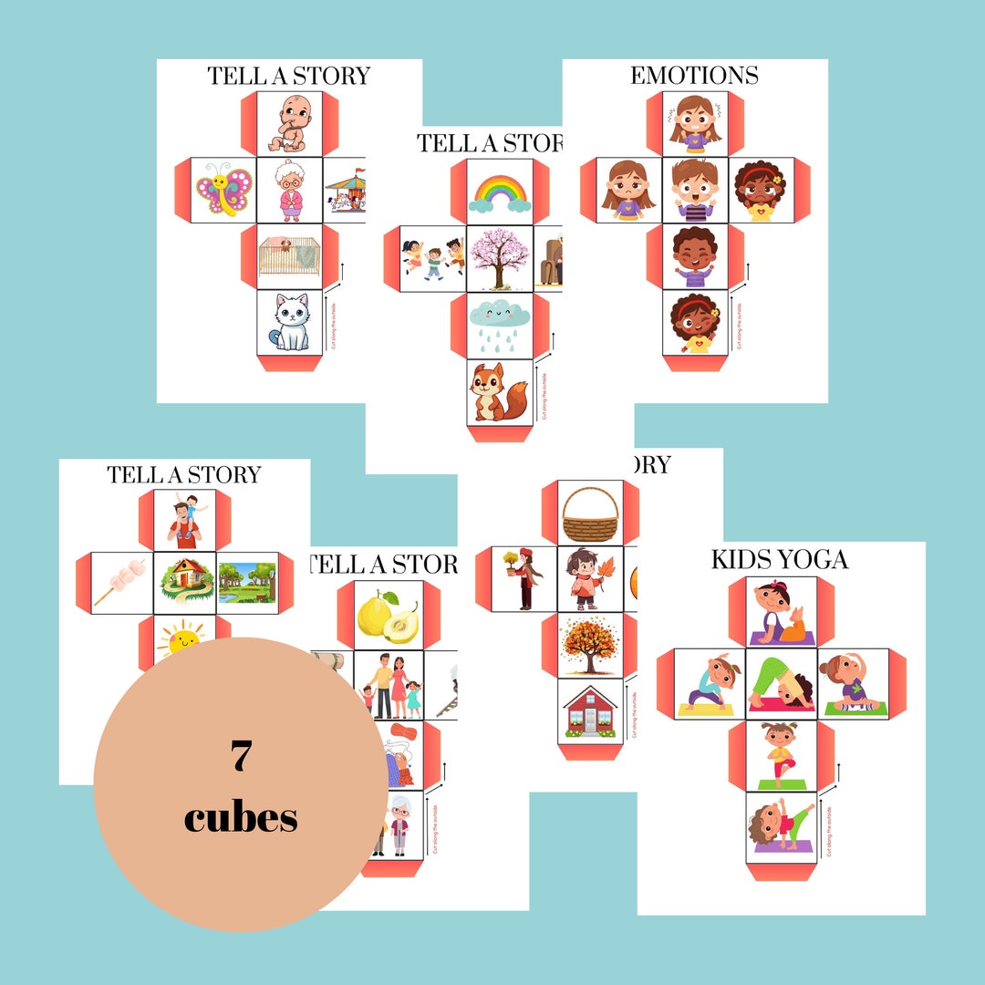 Story Cubes | Story Telling | Storytelling Game | Storytelling Dice ...