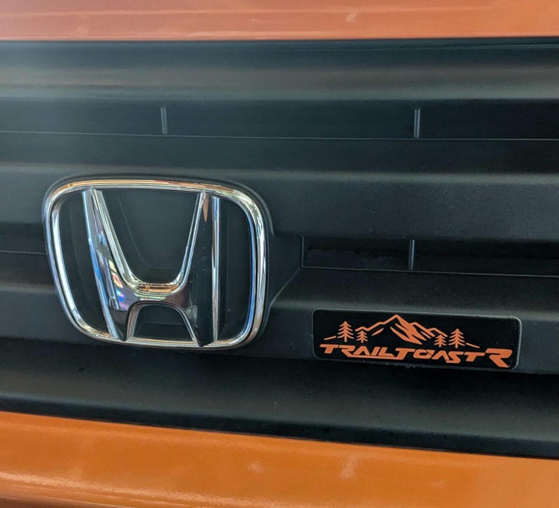 Trailtoastr Sticker Decal (trailsport -inspired Sticker Badge for Honda ...