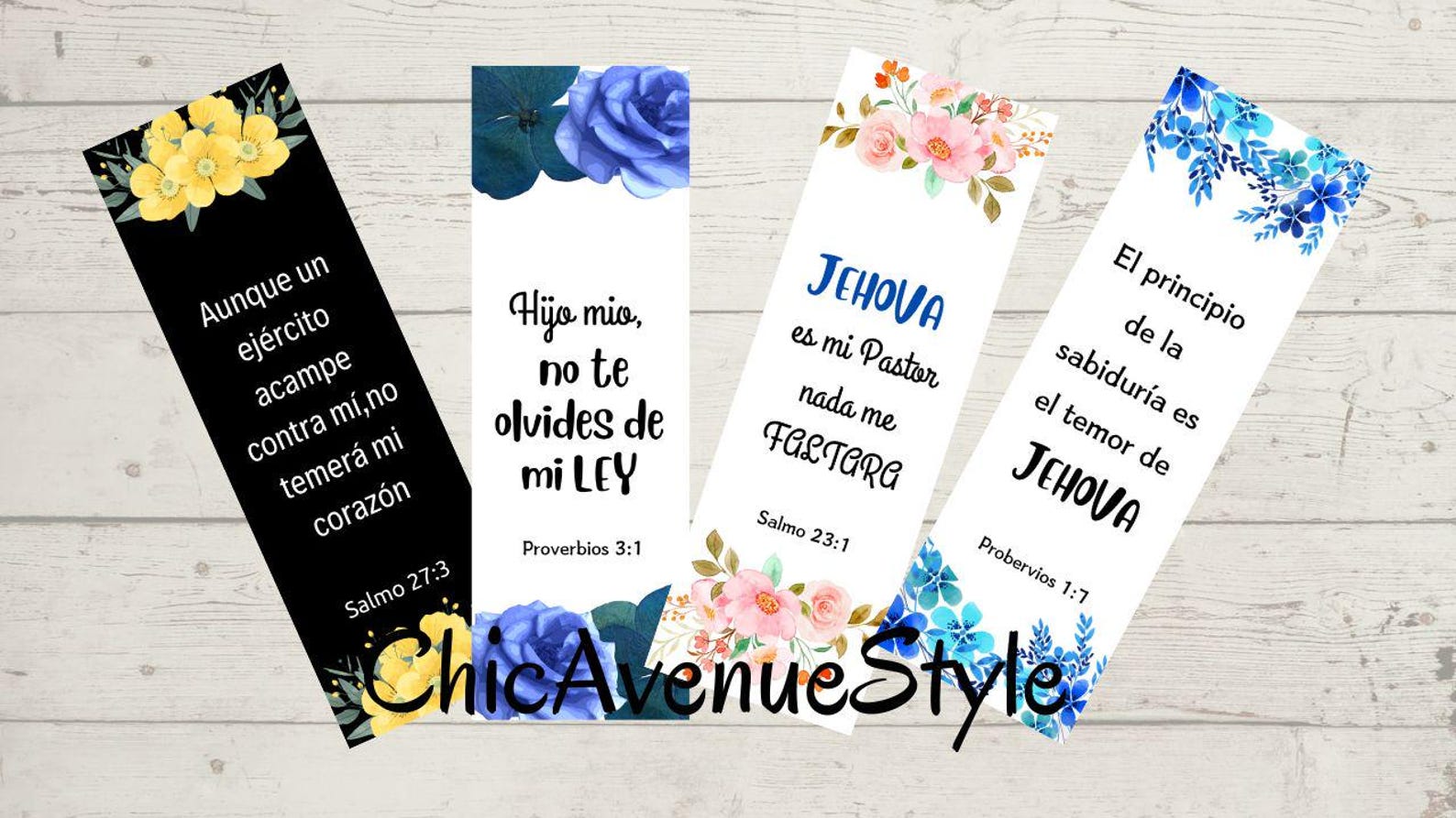 Spanish Bible Printable Bookmarks, Spanish Bible Bookmarks - Etsy