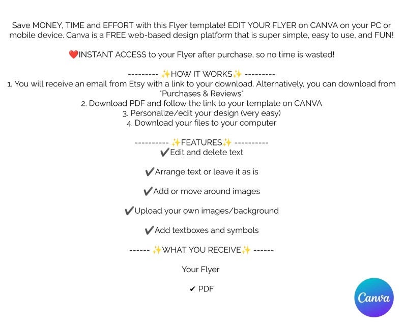 Business Card Template, Instant Download, Printable Business Card ...