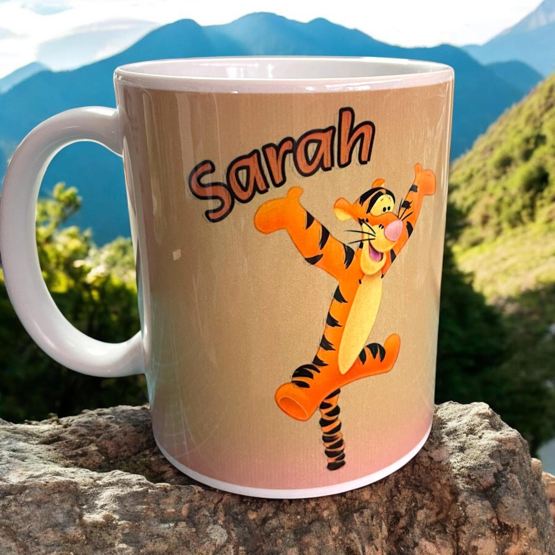 Personalized Tigger Mug: Classic Winnie the Pooh Gift - Etsy UK
